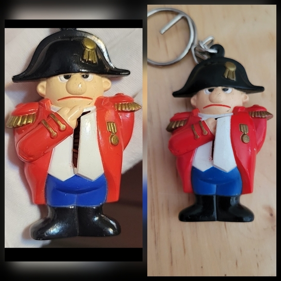 Vintage | Accessories | Vtg 991 Napoleon Bonaparte Movable Armkey Card ...